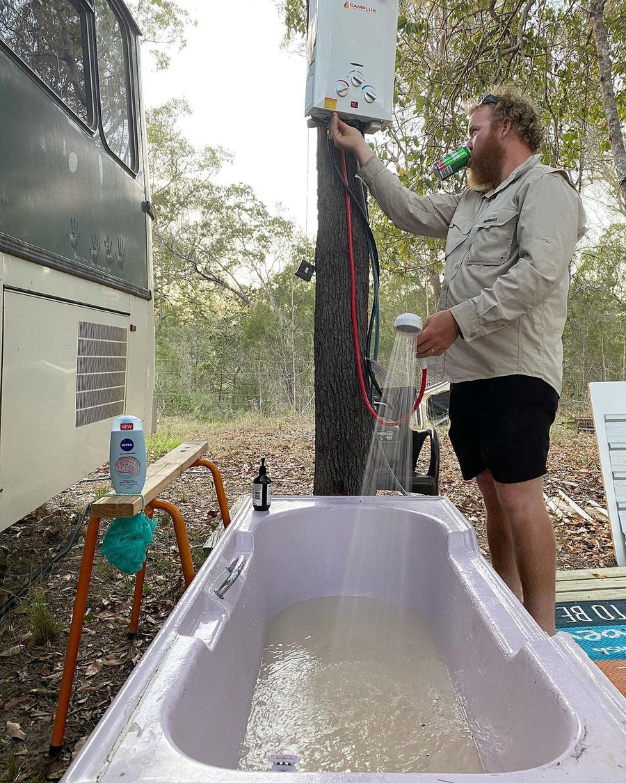 Camplux Australia | Off-Grid Portable Hot Water System